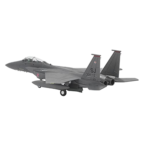 Rushbom 1:100 Airplane Scale Fighter Aircraft Model Highly Simulated Alloy Planes Model for Collection Decoration