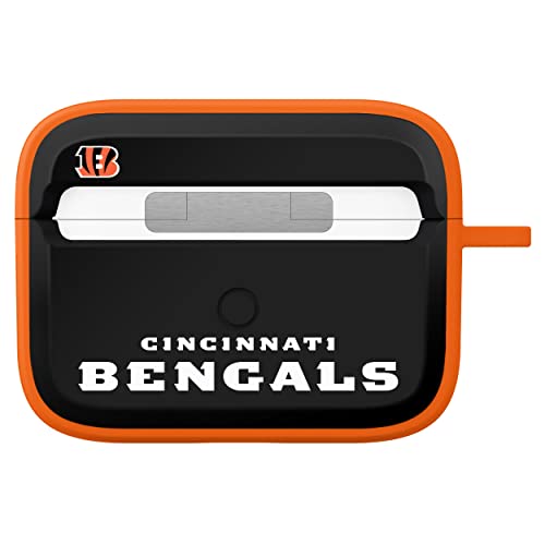 GAME TIME Cincinnati Bengals HDX Case Cover Compatible with Apple AirPods Pro 1 & 2 (Classic)