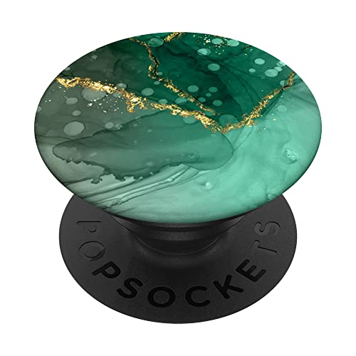 Elegant Dark Forest color green PopSockets Swappable PopGrip