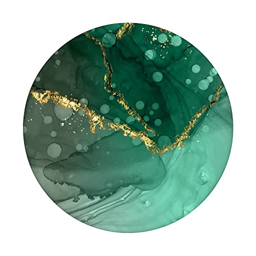 Elegant Dark Forest color green PopSockets Swappable PopGrip