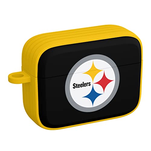 GAME TIME Pittsburgh Steelers HDX Case Cover Compatible with Apple AirPods Pro 1 & 2 (Classic)