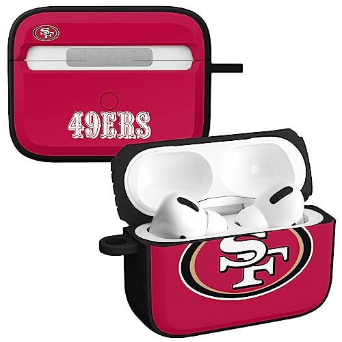 GAME TIME San Francisco 49ers HDX Case Cover Compatible with Apple AirPods Pro 1 & 2 (Classic)