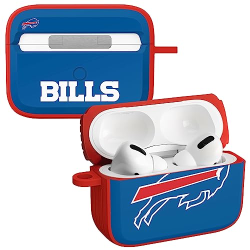 GAME TIME Buffalo Bills HDX Case Cover Compatible with Apple AirPods Pro 1 & 2 (Classic)