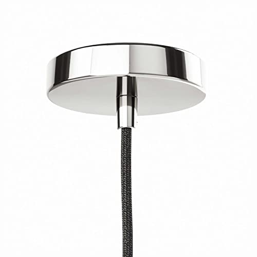 Modway Skylark Pendant Light in Clear Polished Nickel