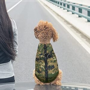 Girl Dog Shirts for Small Dogs Cute Fashion Cloth Dogs for Small Jacket Vest Cloth Dog Camouflage Cloth Dog Pet Coat Dog Pet Winter Winter Dogs Pet Clothes Warm Dog Sweaters for Small Dogs Winter