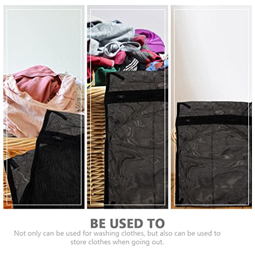 Cabilock Laundry Bag for Bras Mesh Laundry Bags 6pcs Laundry Bag Dirty Clothes Organizer Bag Machine Wash Bag with Zipper Closure for Travel College Camping and Gym Travel Laundry Bags