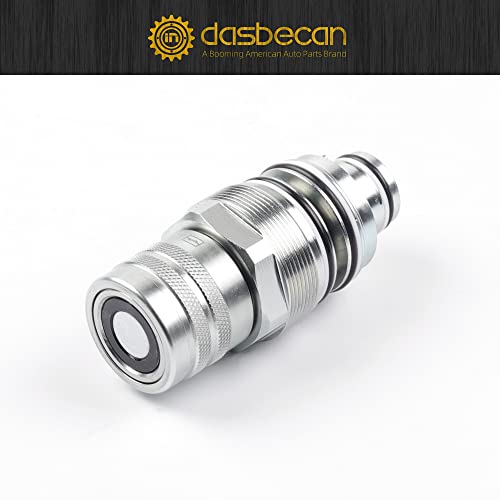 Dasbecan Female Hydraulic Coupler Compatible with Kubota SVL75 SVL75-2 Bobcat 753 763 773 863 864 883 S130 S150 S160 S175 S185 S205 S220 S250 S300 S330 Replaces 6680018 V0511-77150 84390118