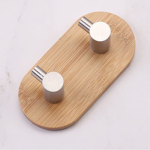 XDCHLK Clothes Hook Towel Keys Adhesive Hook Stainless Steel Rustproof Coat Towel Holder Bathroom Hanger