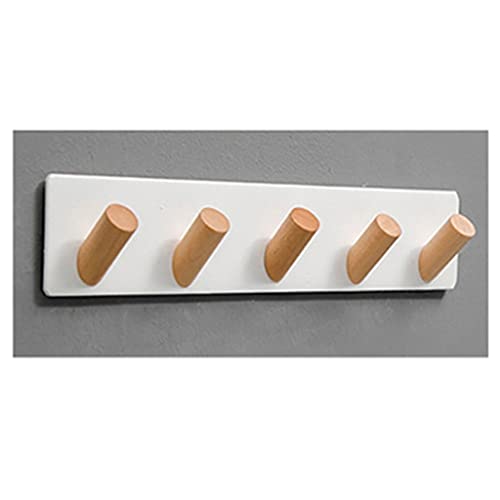 XDCHLK Key Hook Hanger Coat Hook Wall Hanging Viscose Clothes Wall Punching Row Hook Wall Hanging Rack Household ( Color : D , Size : 25*3*5cm )