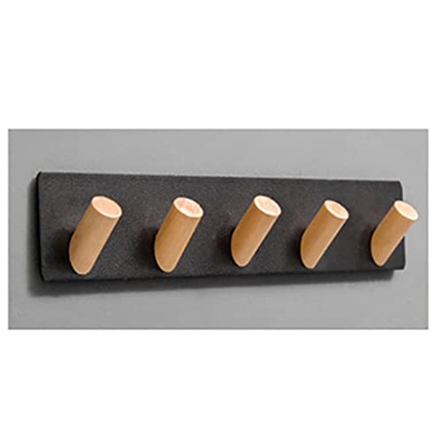 XDCHLK Key Hook Hanger Coat Hook Wall Hanging Viscose Clothes Wall Punching Row Hook Wall Hanging Rack Household ( Color : D , Size : 25*3*5cm )