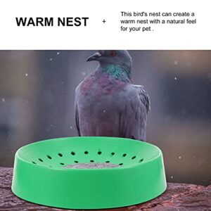 balacoo Cage pcs Pigeon Birds Dove Breeding Eggs Bowl Pet Coop Pigeons Bird Doves Home& Small Accessory Supplies Dehumidification Holder Hatching Basin for Home Useful Nests 16