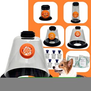 prcmisemed [for veterinarians] oxygen therapy rescue mask set for dogs or cats, can be used for various animals