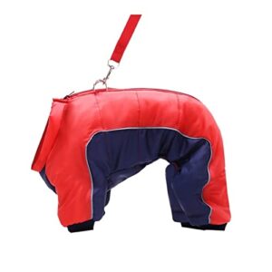 yuemol dog winter coat in autumn and winter, teddy's pet clothes for small, medium and large dogs are thicker than those for bears and cats (color : a, size : large)