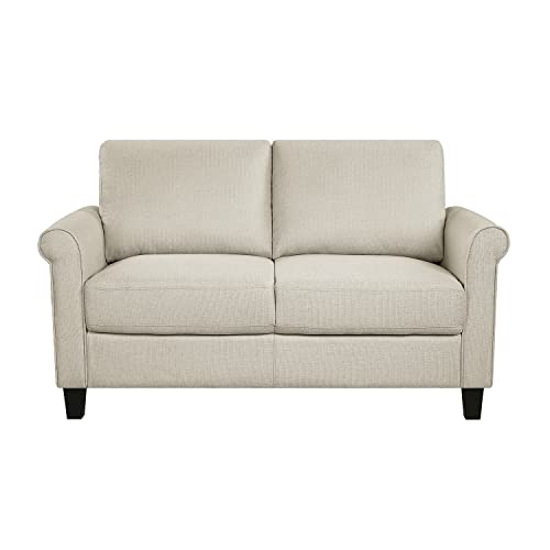 Lexicon Mendota Living Room Loveseat, Beige