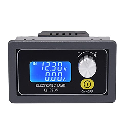 KXDFDC 4A 25W 5A 35W Digital Battery Capacity Tester Voltmeter Adjustable Constant Current Electronic Load Charger USB Ameter Meter