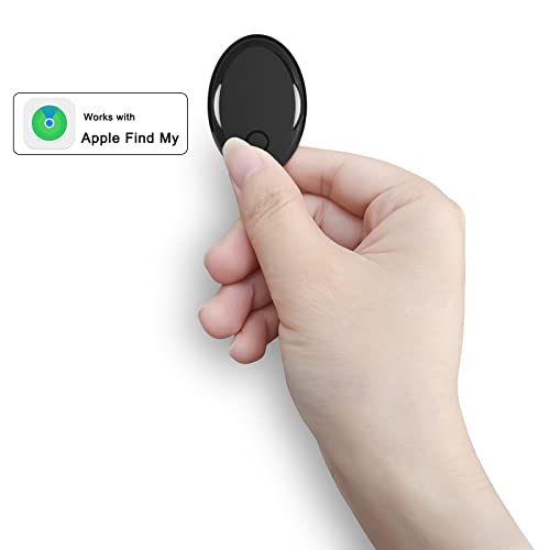 Keys Finder, Works with Apple Find My App (Only for iOS 15.1 Above), Bluetooth Tracker and Item Locator for Lost Keys, Bags, Wallets, Luggage (Black)