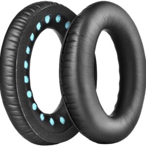 QC35 Replacement Ear Pads Quietcomfort 35 II Replacemenet Earpads, Ear Cushion Kit Parts Compatible with Bose Quietcomfort 35/Bose QC35, Quiet Comfort 35 II/QC35 II Wireless Headphones (Black)