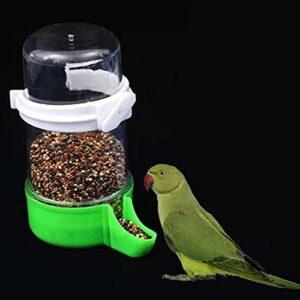 kikiledio Bird Water Dispenser，2pcs 16.7Oz Bird Water Dispenser for Cage，pet Bird Water Feeder， Pet Bird Feeder