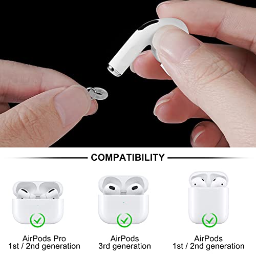 MITERV Anti-Lost Straps for AirPods,Slide Adjustable Skull Necklace for Airpods Pro/3/2/1