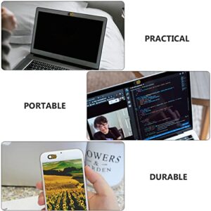 KOMBIUDA Ipads 3pcs Ultra- Your Computer Prvacy Ultra-Thin Slide Slider Lens Webcam Sunflower Laptop Cover Visual Printed Thin Privacy Camera Lid Universal Cartoon Webcam Cover