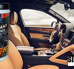 Simoniz New Car Scent Advanced UV Protectant Wipes Wipes – Interior Protectant or Most Surfaces -  Plastic, Rubber, Vinyl Dashboards, Seats, Doors & Tires -Great for Cars, Trucks, SUVs, Boats 50 Count