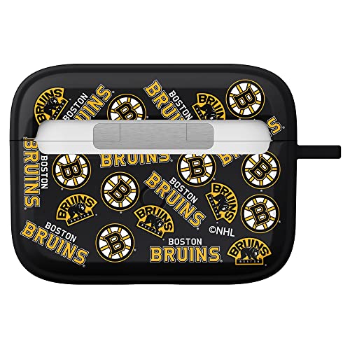 GAME TIME Boston Bruins HDX Case Cover Compatible with Apple AirPods Pro 1 & 2 (Select)