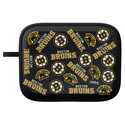 GAME TIME Boston Bruins HDX Case Cover Compatible with Apple AirPods Pro 1 & 2 (Select)