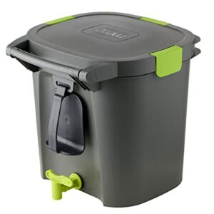 MAZE 14 Liter Airtight Bokashi Kitchen Compost Bin Kit