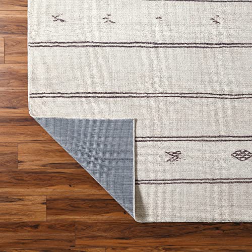 Becki Owens x Surya Rivi Moroccan Area Rug , 5'3" x 7', Light Grey