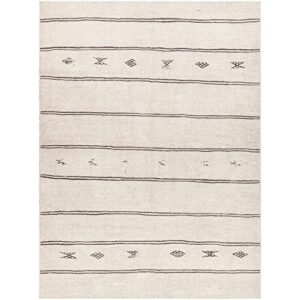 Becki Owens x Surya Rivi Moroccan Area Rug , 5'3" x 7', Light Grey