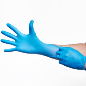 American Nitrile – Slate Powder Free Nitrile Gloves – Latex Free Disposable Gloves – Made in the USA