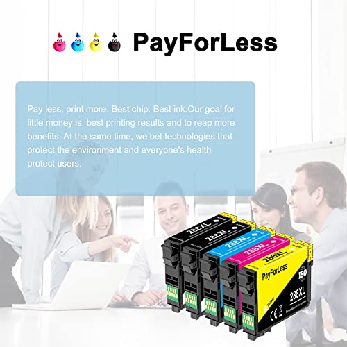 288XL Ink Cartridges for Epson 288 XL Epson 288XL T288XL for Epson XP-430 XP-330 XP-434 XP-440 XP-446 XP-340 Printer 5pack