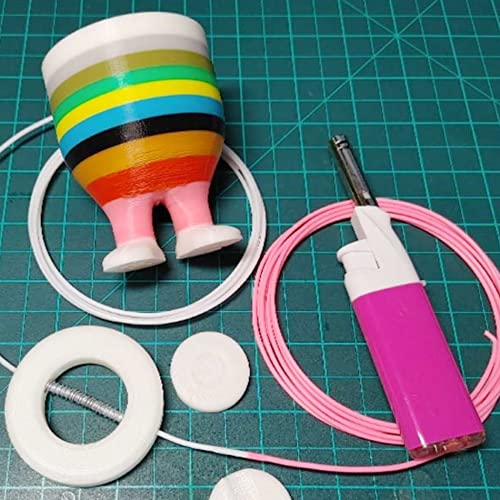 WECREZAR 3D Printer Filament Connector Filament Welder for Filament 1.75mm PLA, White