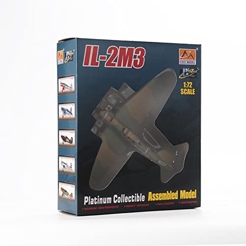 1/72 Scale Military Fighter Airplane ，IL-2M3 Attacker Aircraft WW2 Model Plane USSR Military Models #24 Trumpeter 36412 for Commemorate Collection