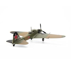 1/72 Scale Military Fighter Airplane ，IL-2M3 Attacker Aircraft WW2 Model Plane USSR Military Models #24 Trumpeter 36412 for Commemorate Collection