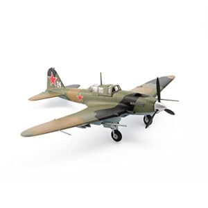 1/72 Scale Military Fighter Airplane ，IL-2M3 Attacker Aircraft WW2 Model Plane USSR Military Models #24 Trumpeter 36412 for Commemorate Collection