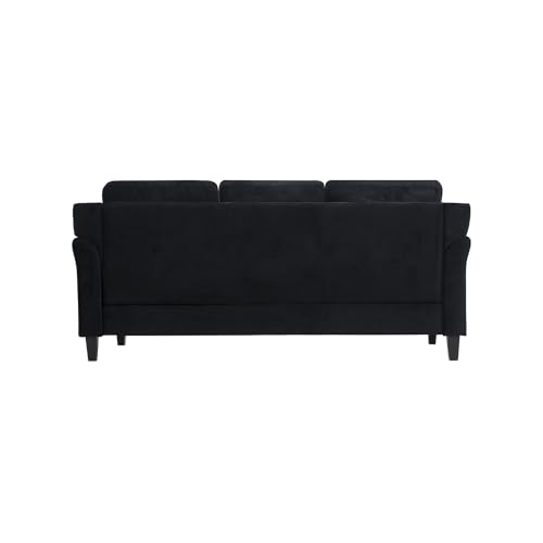 Naomi Home Raelynn Sofa Black/Microfiber