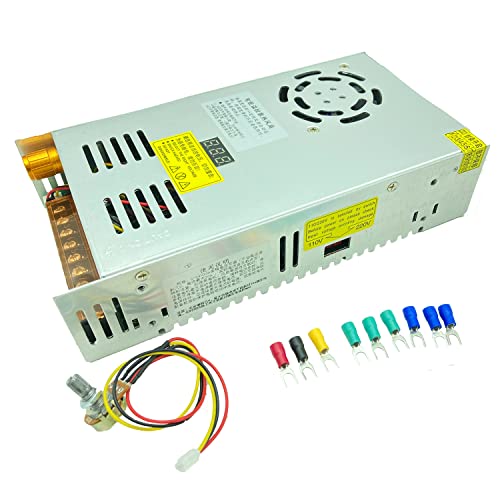 Lianshi Transformer AC-DC 0-24V Adjustable 20A480W Voltage Digital Display DC Regulated Switching Power Supply Adapt to DC Speed Control Motor, LED Equipment, 3D Printer System