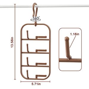 Multifunction Belts Rack,Tie Scarf Hanger for Closet,Livingroom,Bathroom,Basement,Organizer and Storage