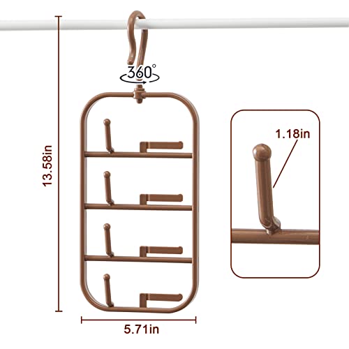 Multifunction Belts Rack,Tie Scarf Hanger for Closet,Livingroom,Bathroom,Basement,Organizer and Storage