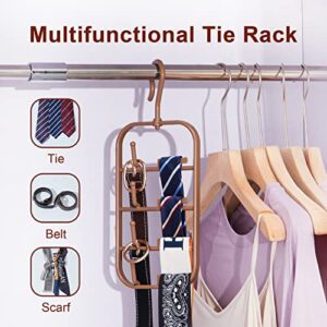 Multifunction Belts Rack,Tie Scarf Hanger for Closet,Livingroom,Bathroom,Basement,Organizer and Storage