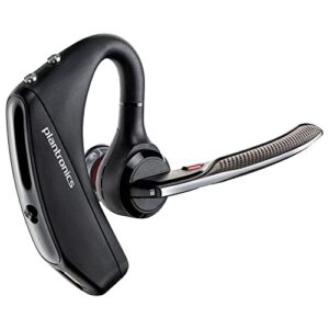 Plantronics Voyager 5220 Poly Bluetooth Headset Noise-Canceling Earpiece Mic & Amazon Alexa (Retail Packing)