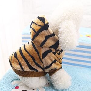 Fleece Dog Sweaters for Small Dogs Girl Pussycat Ultra Outfit Doggy Winter Autumn Coat Clothes Soft Puppy Winter Pet Clothes Dog Close for Boys