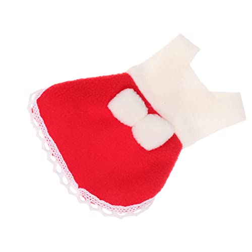 Pet Skirts 2pcs Photo Squirrel Adorable Guinea-Pig Skirt Chinchilla Skirts Fashion Home Pet Hamster Size Outfits Xs Red Small Costume Christmas Party Rabbit Animal Clothes - Dress