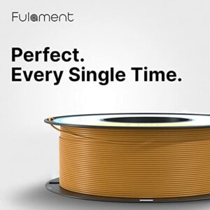 FULAMENT Printing Filament PETG Series 1.75 PLA Filament Ender 3 - Bubble Free Flexible Filament for 3D Printer, 1 KG PLA Filament (2.2lbs) - Honey Yellow