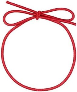 k-kraft 16-inch stretch loops for crafts and easy gift-wrapping 100 count (red)