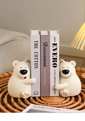 ZESBEE Book File Ornaments, Book Shelves, Home Decorations Beige