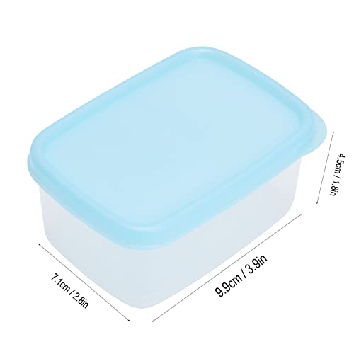 Refrigerator Produce Saver Bins, -18°-105° 200ml Food Containers Microwave Heating Containers Heat Preventing Food Grade Material for Preserve Food Heat Food