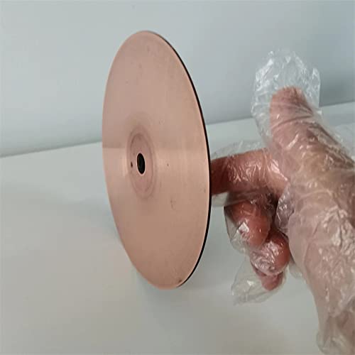 6" inch Copper Master Lap Copper Polishing Disc Jewelry Polishing Wheel for Plate Copper Flat Lap Disk Abrasive Wheel Lapidary Equipment