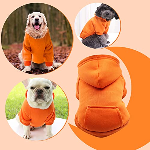 Sweaters for Dogs with Pocket Puppy Hoodie Fleece Dogs Clothes Sweater Dog - Fall Boy for Small Warm Medium Girl Winter Pet Clothes Girl Dog Sweaters for Extra Large Dogs